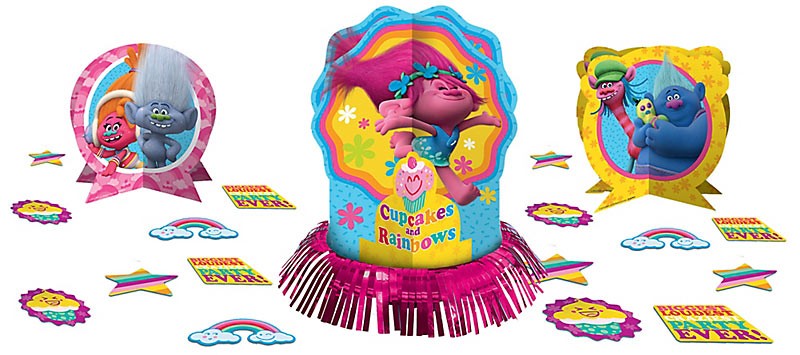 Trolls Table Decorating Kit Party Supplies | Party Corner