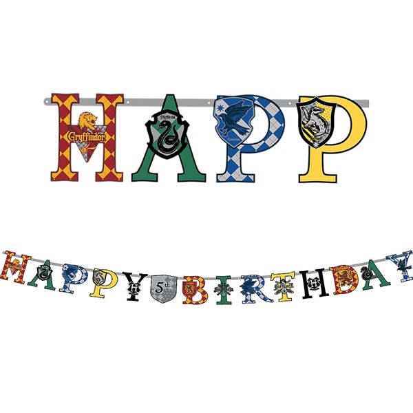 Harry Potter Birthday Banner Kit