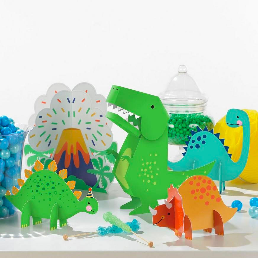 Dino-mite Dinosaur Table Decorating Kit | Party Corner