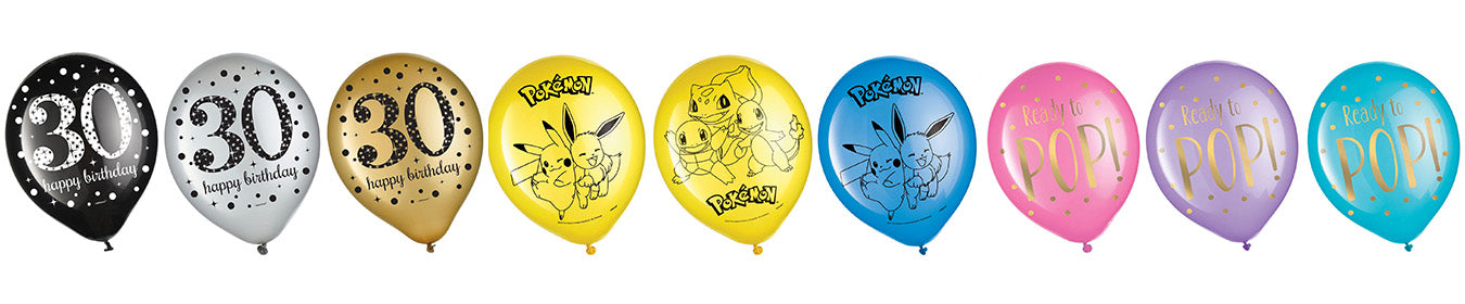 Latex Balloons Party Themes and Decorations | party Corner