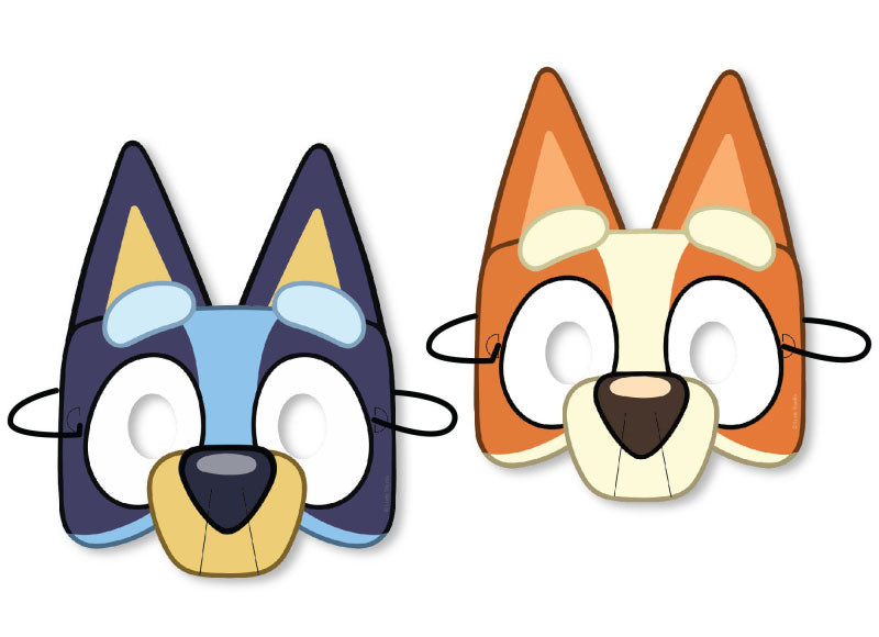 Bluey Face Masks