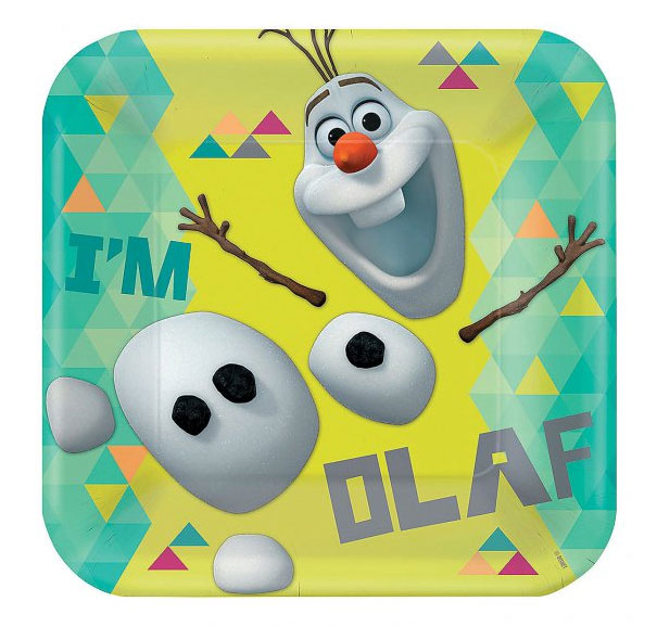 Frozen Olaf Dinner Plates Party Supplies | Party Corner