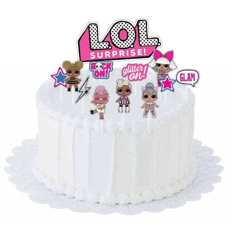 LOL Surprise Together 4Eva Cake Topper Kit