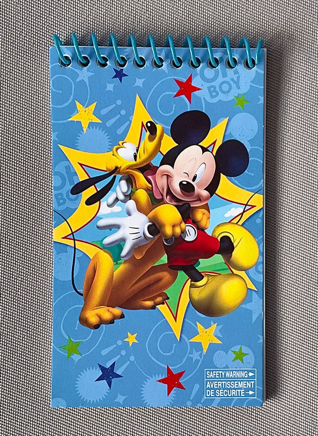Mickey Notepad
