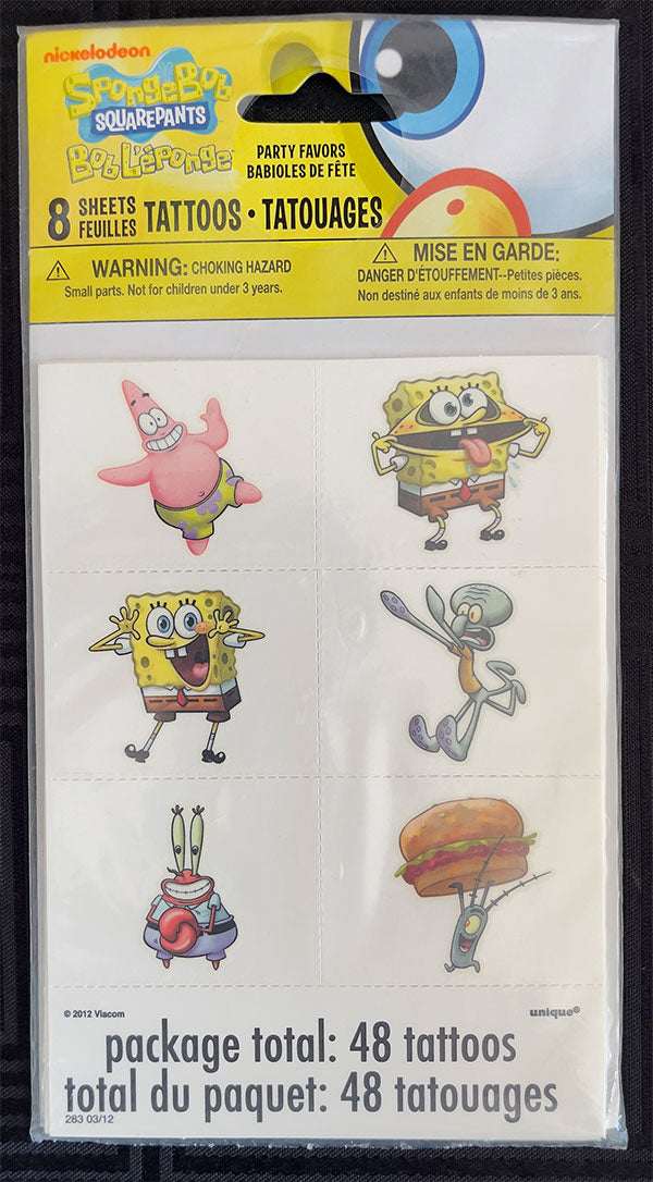 SpongeBob Tattoos
