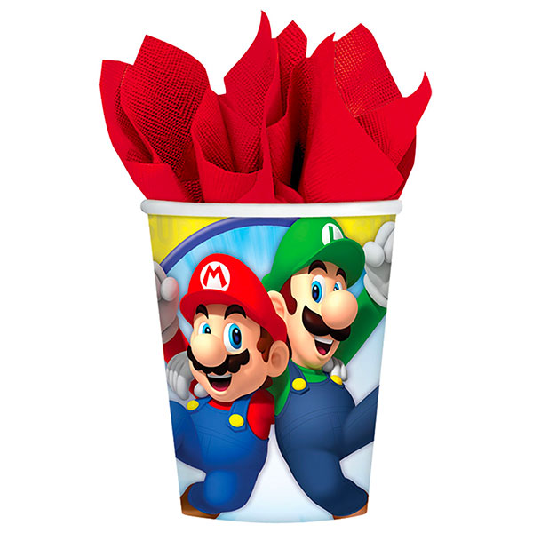Super Mario Cups Party Supplies | Party Corner