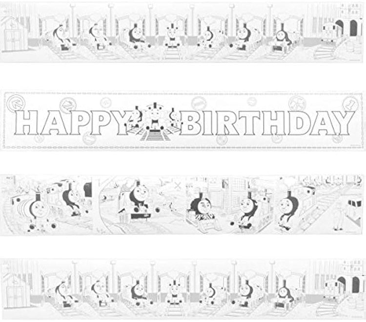 Thomas The Tank Engine Colouring Sheets Party Supplies I Party Corner