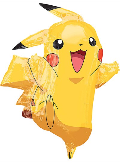 Pokemon Pikachu Super Shape Foil Balloon - Party Corner