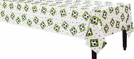 Soccer Table Cover Party Supplies | Party Corner