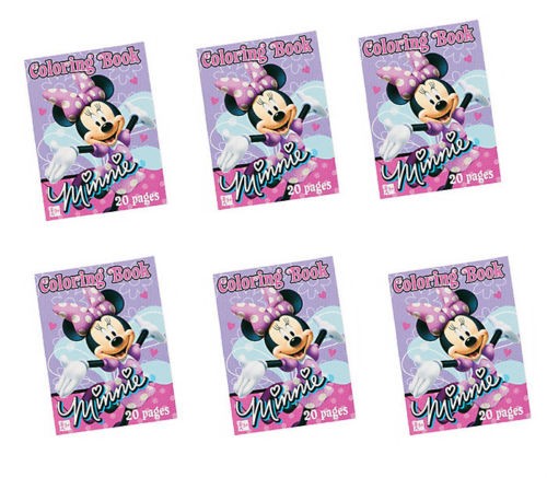 Minnie Mouse Mini Colouring Books | Party Corner