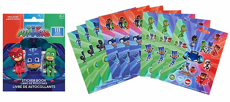 PJ Masks Sticker Booklet Party Supplies | Party Corner