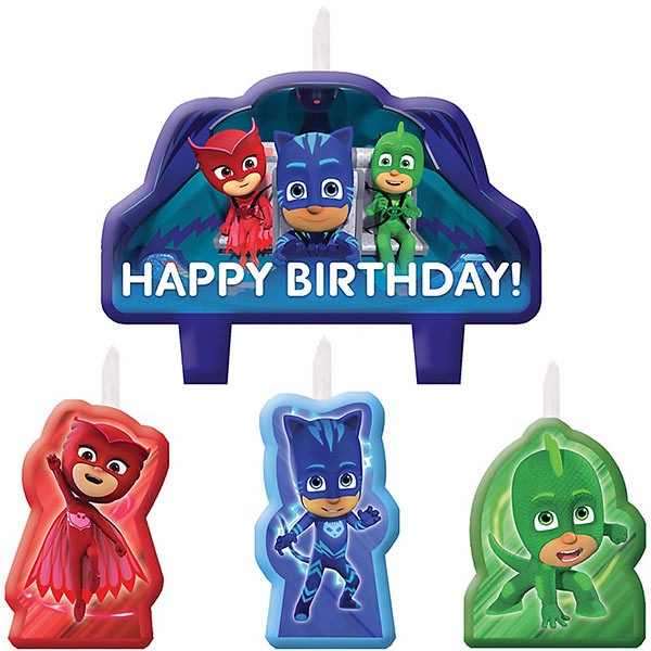 PJ Masks Candles Party Supplies | Party Corner