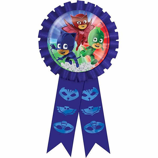 PJ Masks Award Ribbon Party Supplies | Party Corner