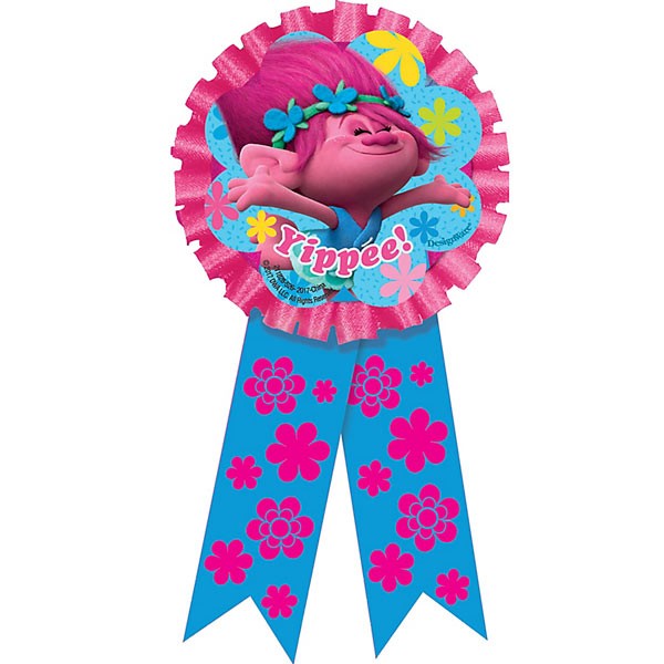 Trolls Award Ribbon | Party Corner