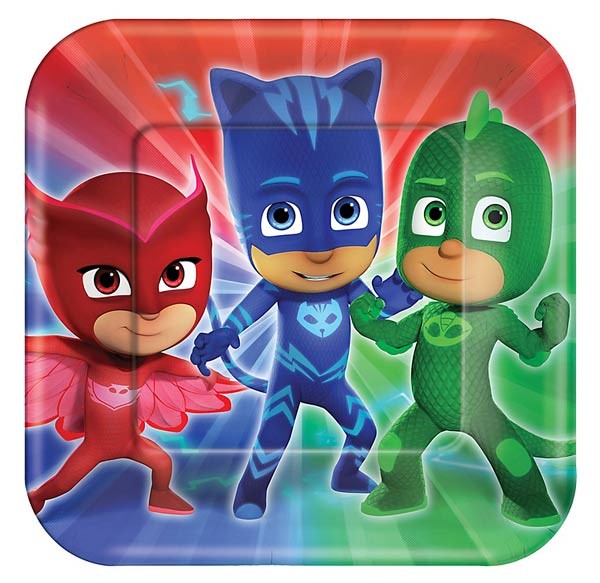 PJ Masks Dinner Plates Party Supplies | Party Corner