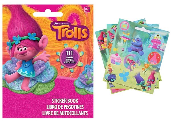 Trolls Stickers Party Supplies | Party Corner