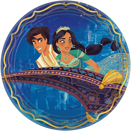 Aladdin Dinner Plates Party Supplies | Party Corner
