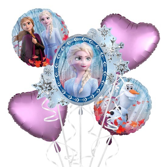 Frozen Foil Balloon Bouquet I Frozen Party Supplies