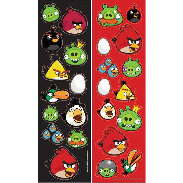 Angry Birds Stickers Party Supplies | Party Corner