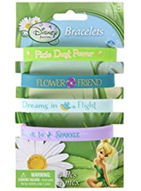 Tinkerbell Rubber Bracelets Party Supplies | Party Corner