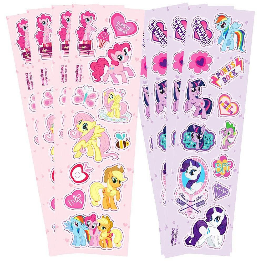 My Little Pony Sticker Strips Party Supplies | Party Corner