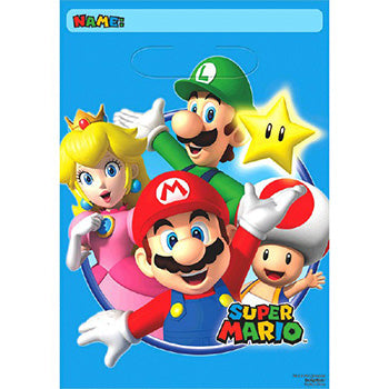 Super Mario Birthday Party Loot Bags