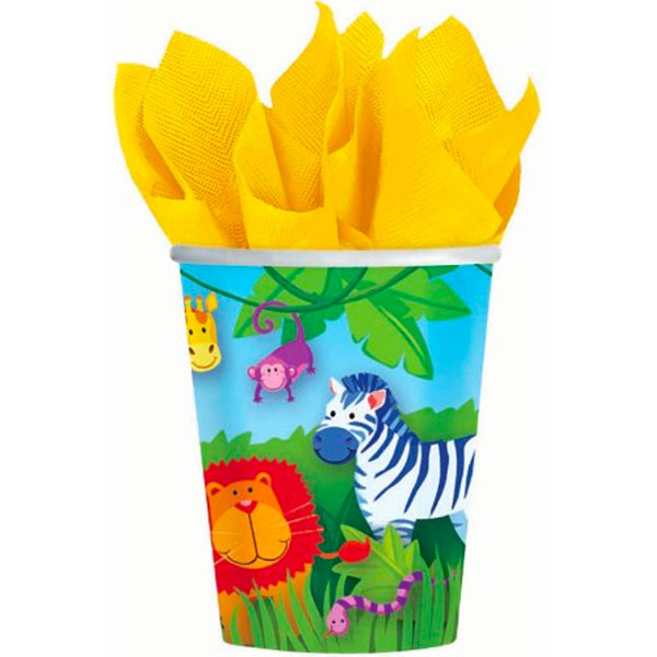 Jungle Animals Cups Party Supplies | Party Corner