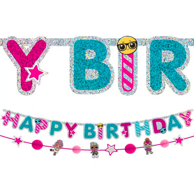 LOL Surprise 4Eva Birthday Banners | Party Corner