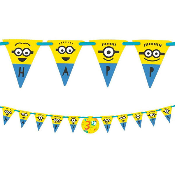 Minions Birthday Banner Kit Party Supplies | Party Corner