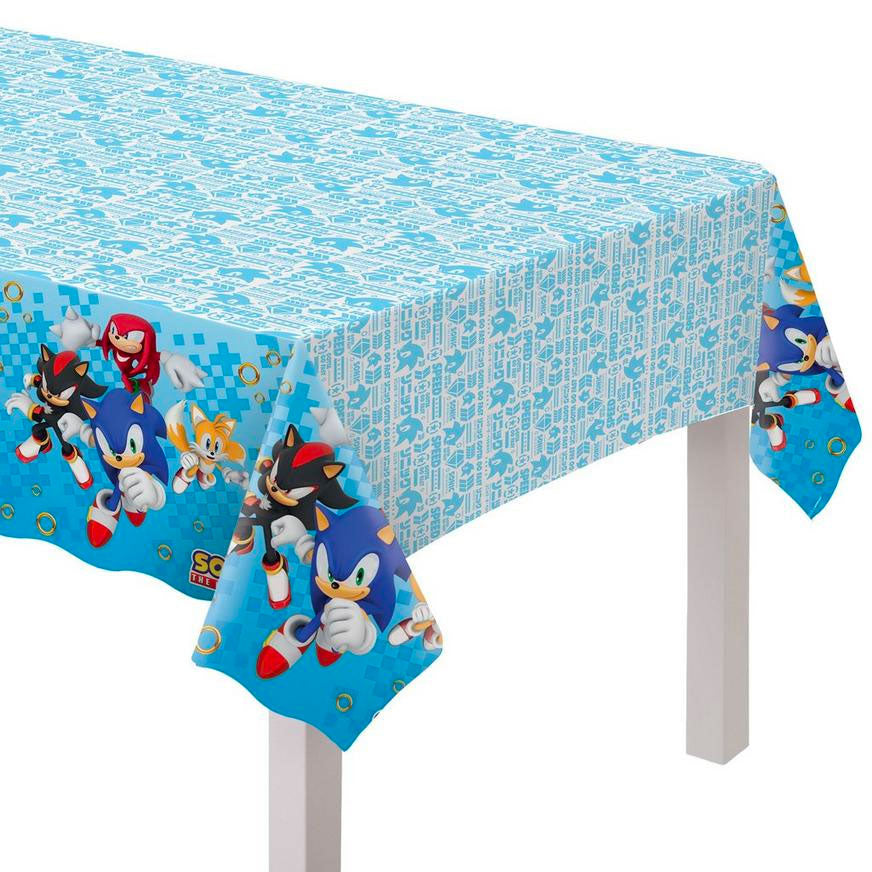 Sonic Table Cover Party Supplies | Party Corner
