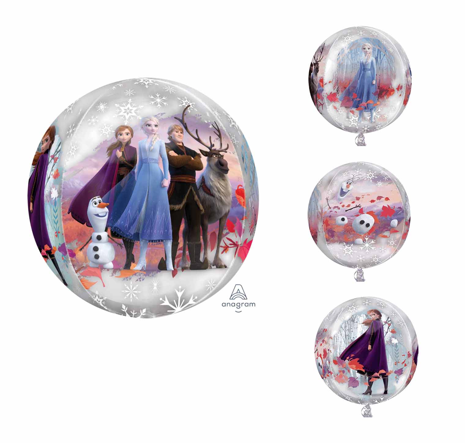 Frozen2 Movie Orbz Balloon Party Supplies | Party Corner